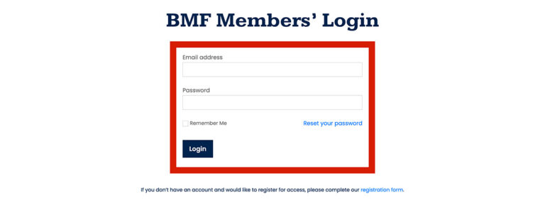 How to Register and Log In to BM Careers